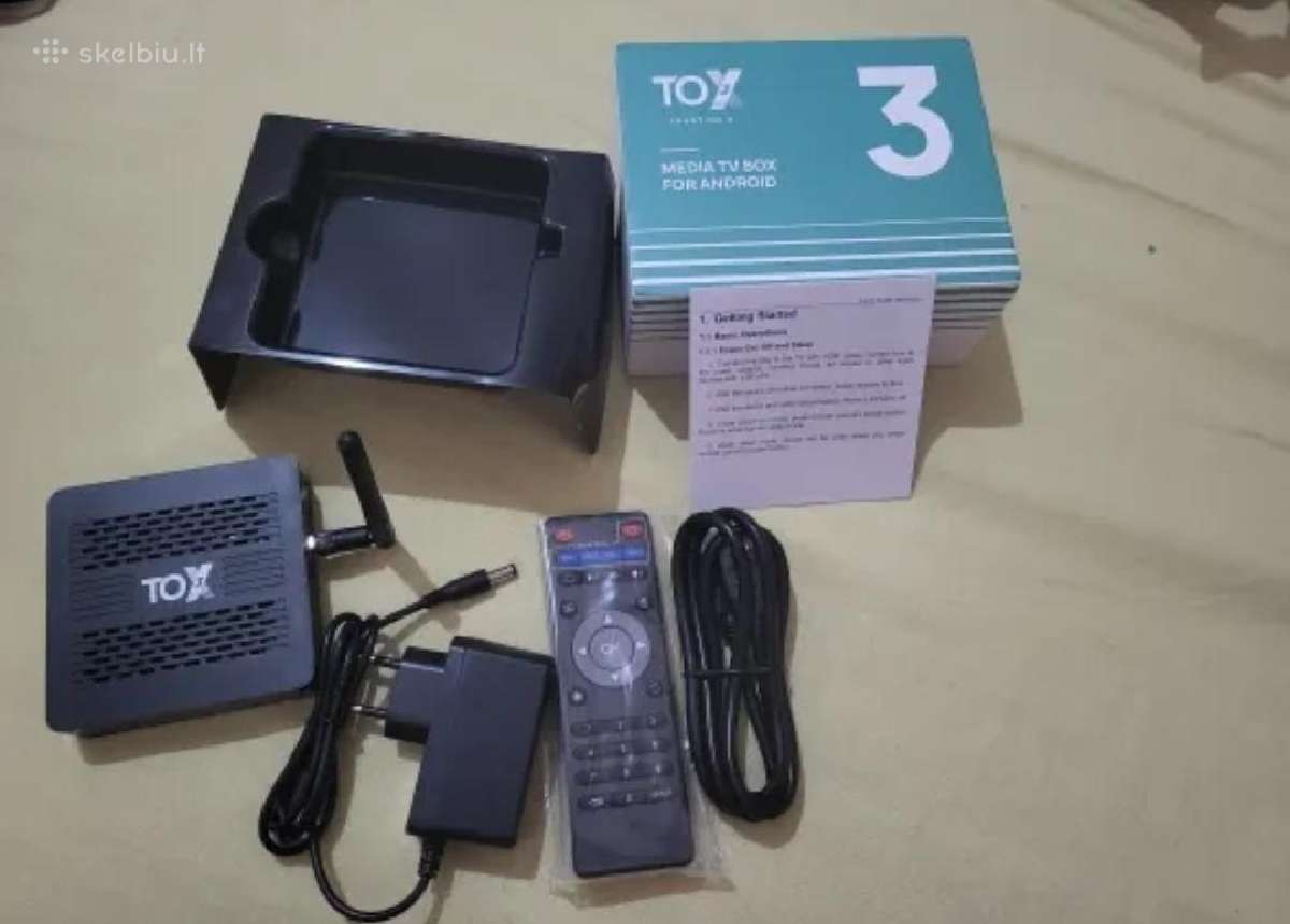 Android TV box Tox3 - Skelbiu.lt