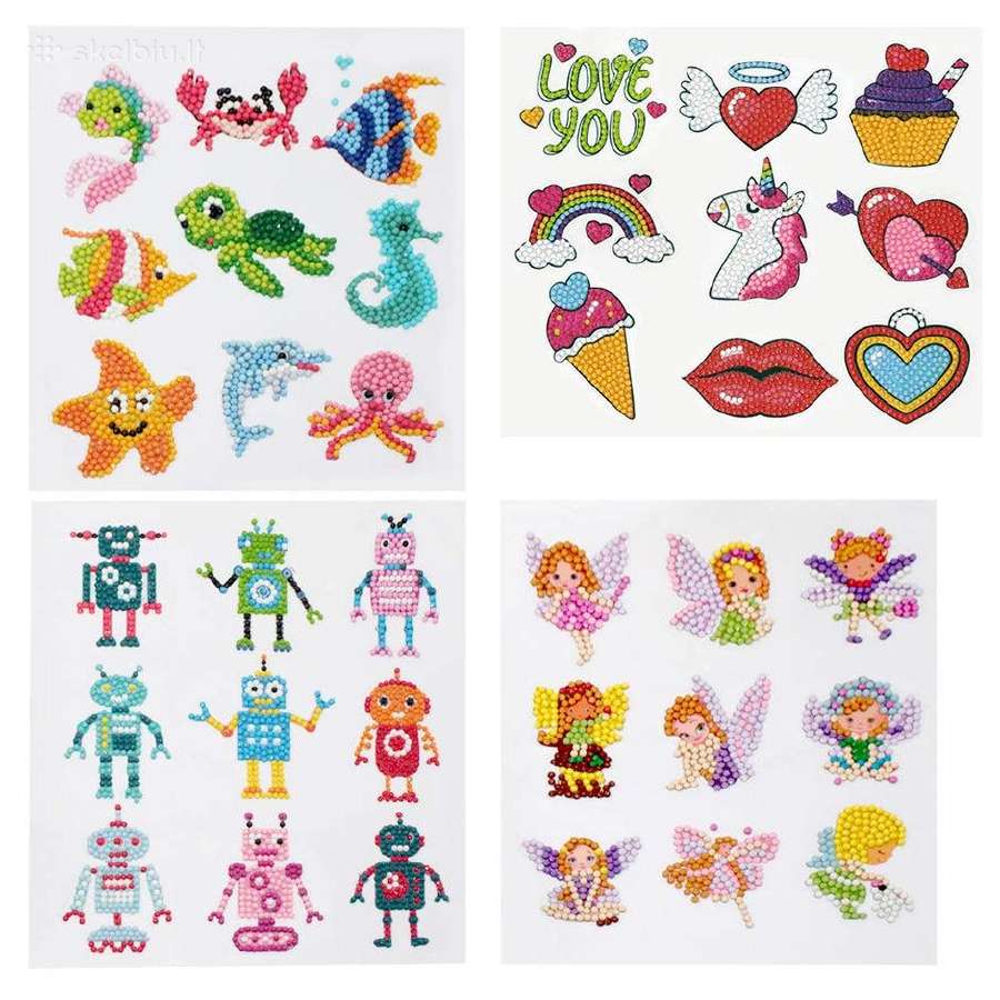 Diy Deimantinių paveikslų 5D rinkiniai - Skelbiu.lt