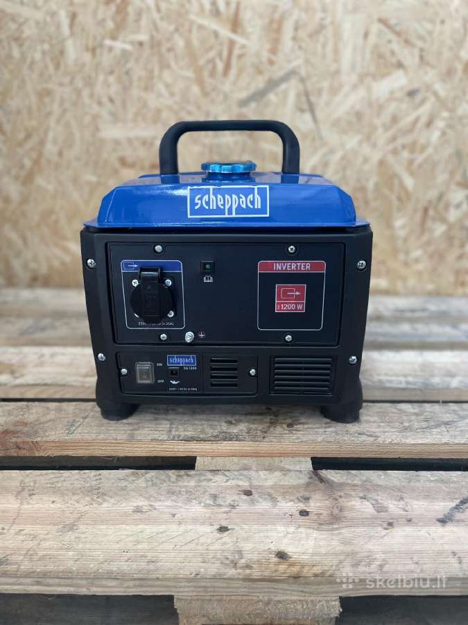 Inverterinis generatorius Sg 1200, Scheppach - Skelbiu.lt