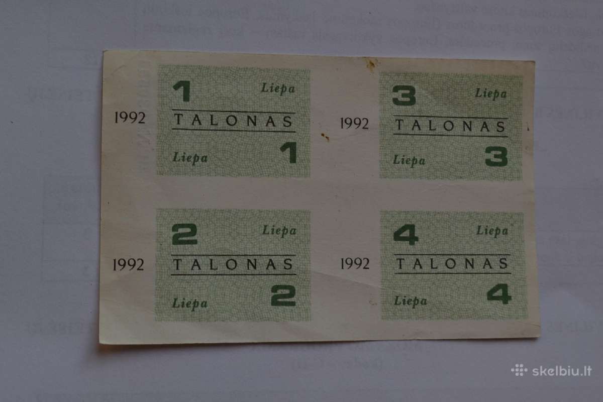 1992 Liepa,maisto talonai - Skelbiu.lt