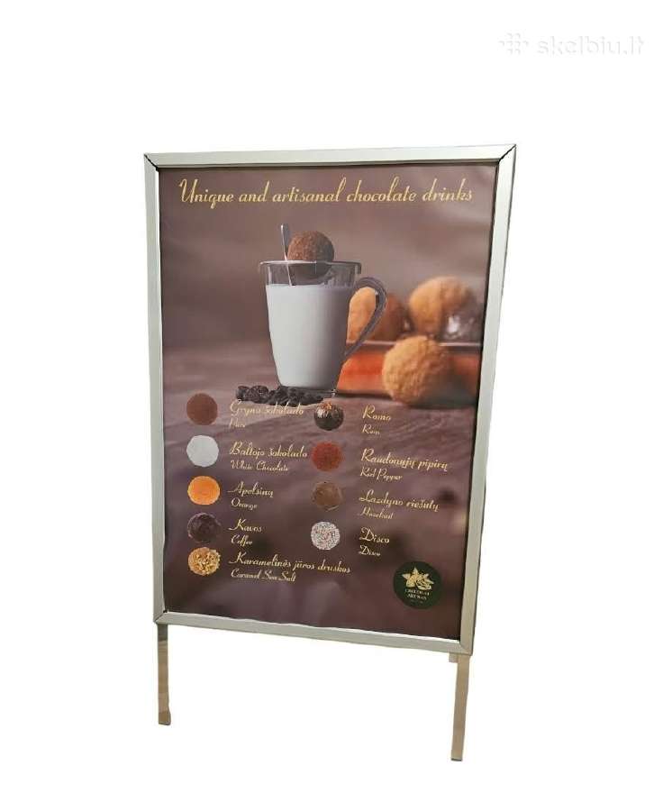 Naujas, pastatomas reklaminis stendas - Skelbiu.lt