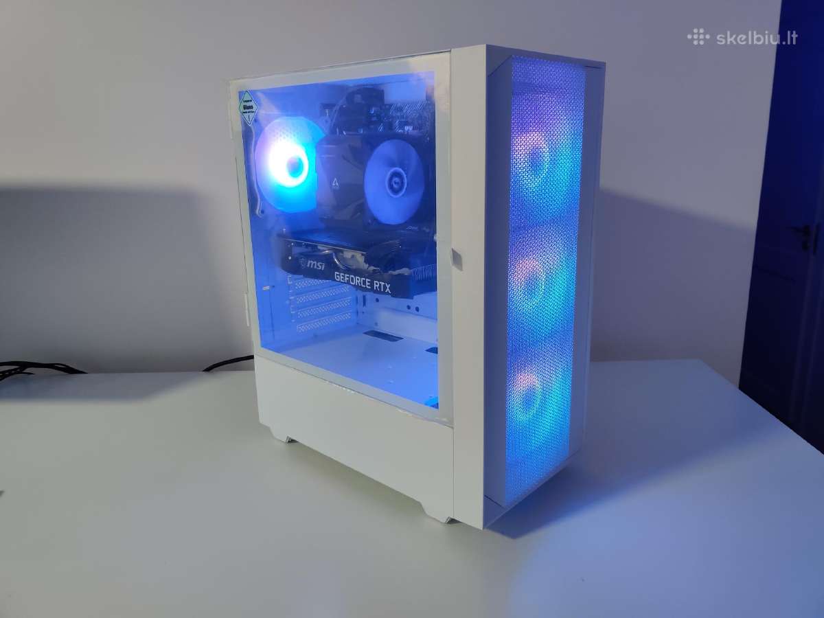 Gaming Pc Ryzen 5 5600 / 32gb RAM / Rtx3070 / 1tb - Skelbiu.lt