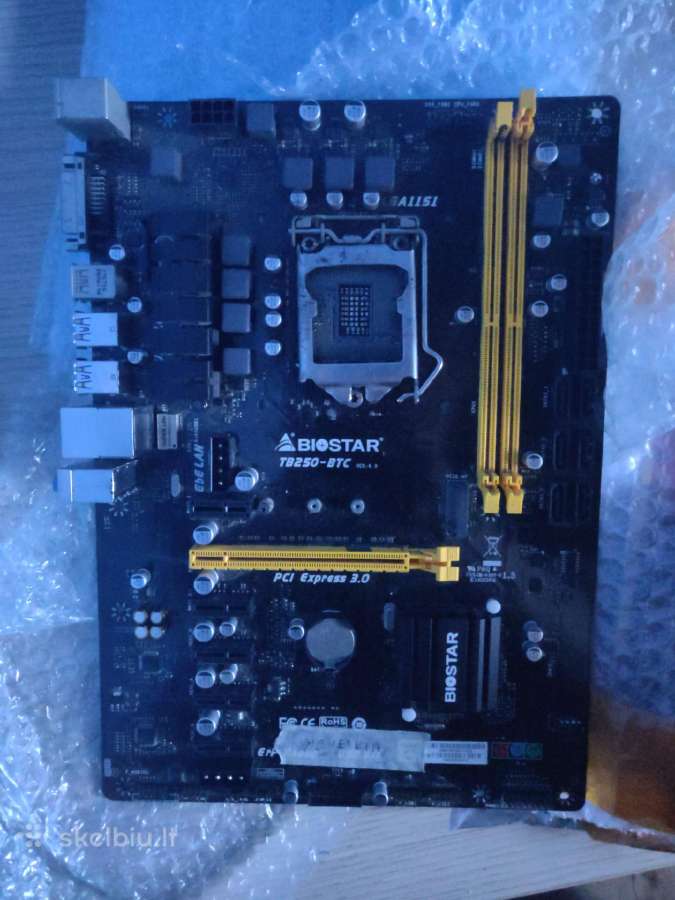 Biostar Tb250-btc - Skelbiu.lt