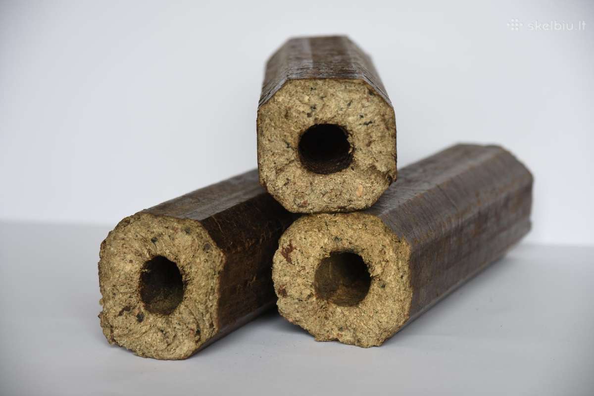 Pini Kay ąžuolo Briketai - Skelbiu.lt