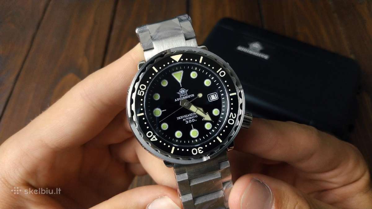 Addiesdive Deepseahunter Seiko Tuna Homage - Skelbiu.lt