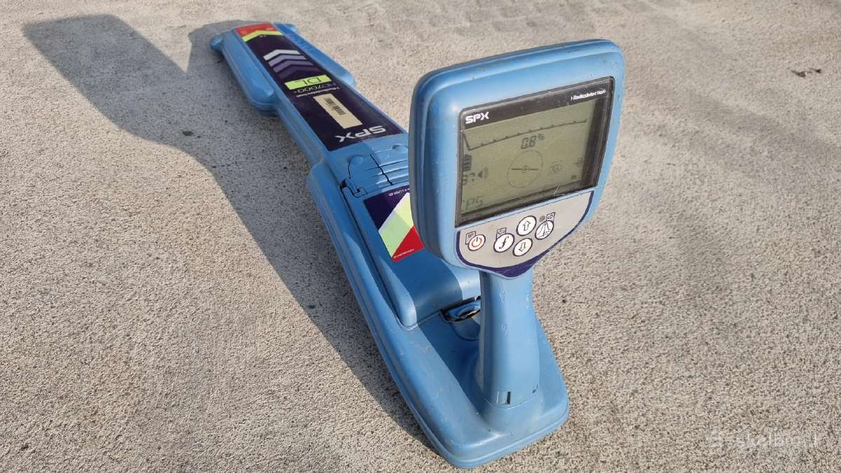 Kabelių ieškiklis Radiodetection Rd7000+dl - Skelbiu.lt
