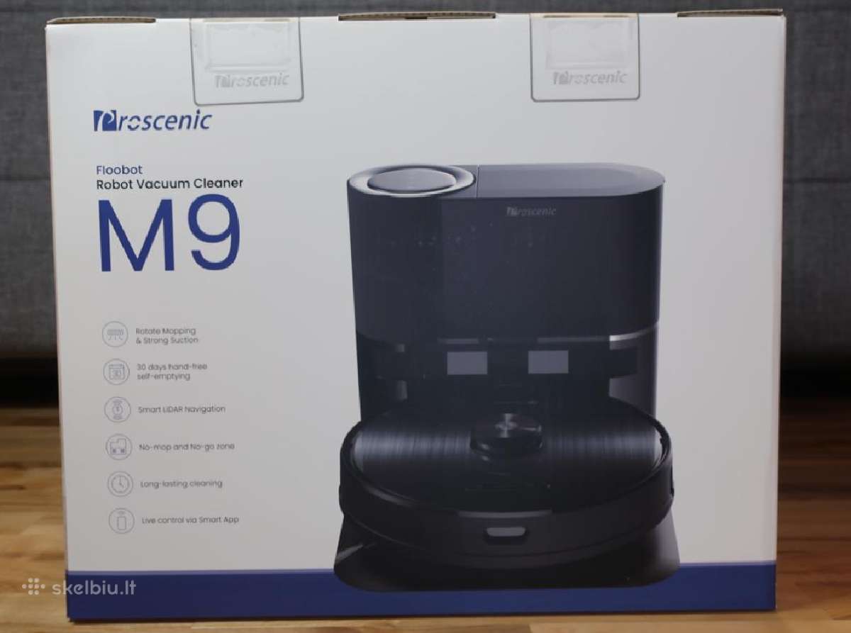 Proscenic M9 robotas dulkių siurblys - Skelbiu.lt
