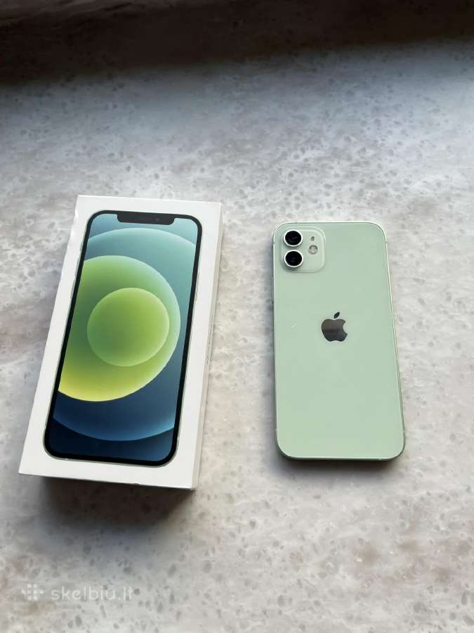 Parduodu iPhone 12 Green 128gb - Skelbiu.lt