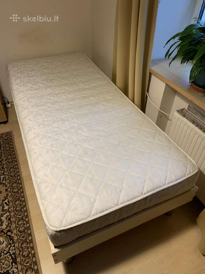 Viengulė lova su storu 20 cm čiužiniu - Skelbiu.lt