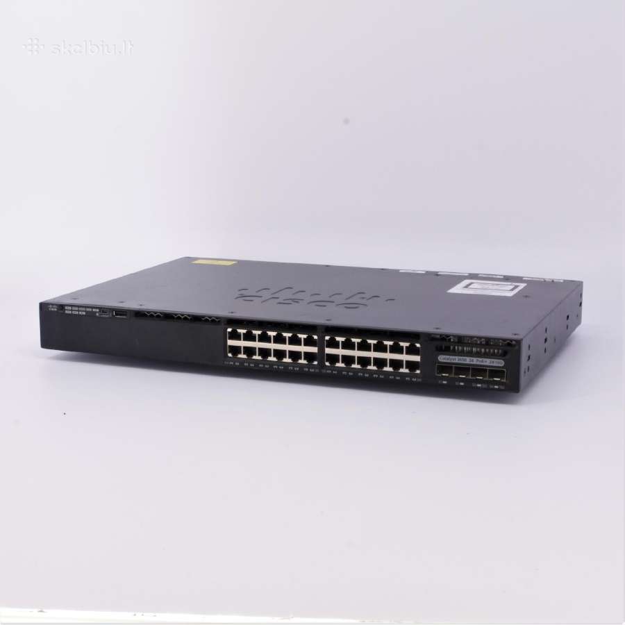 Cisco catalyst 3650 komutatorius šakotuvas - Skelbiu.lt