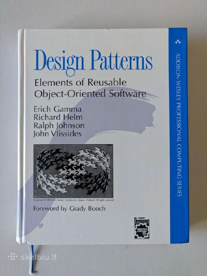 Design Patterns Erich Gamma Richard Helm Ralph - Skelbiu.lt