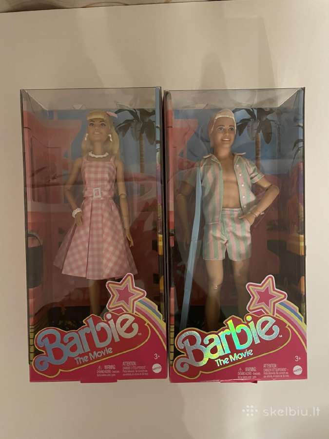 Lėlė barbė ir kenas filmo Barbie limituoto leidimo - Skelbiu.lt