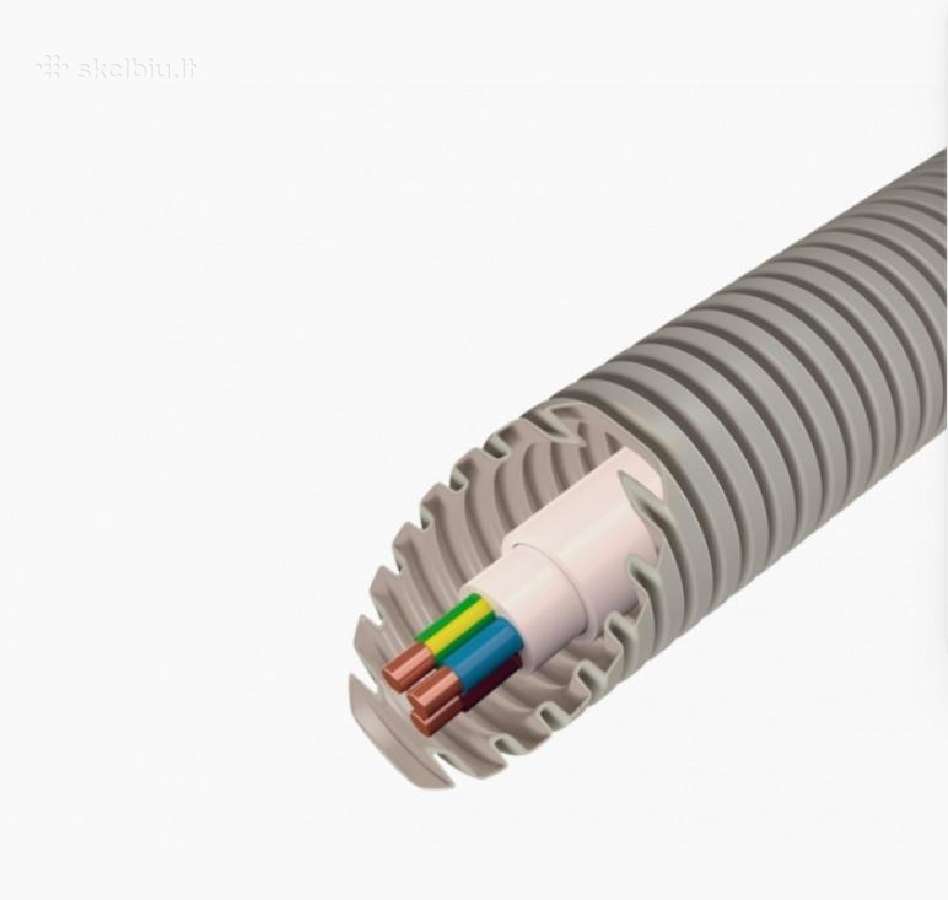 Kabelis 3x2.5 su gofra. - Skelbiu.lt