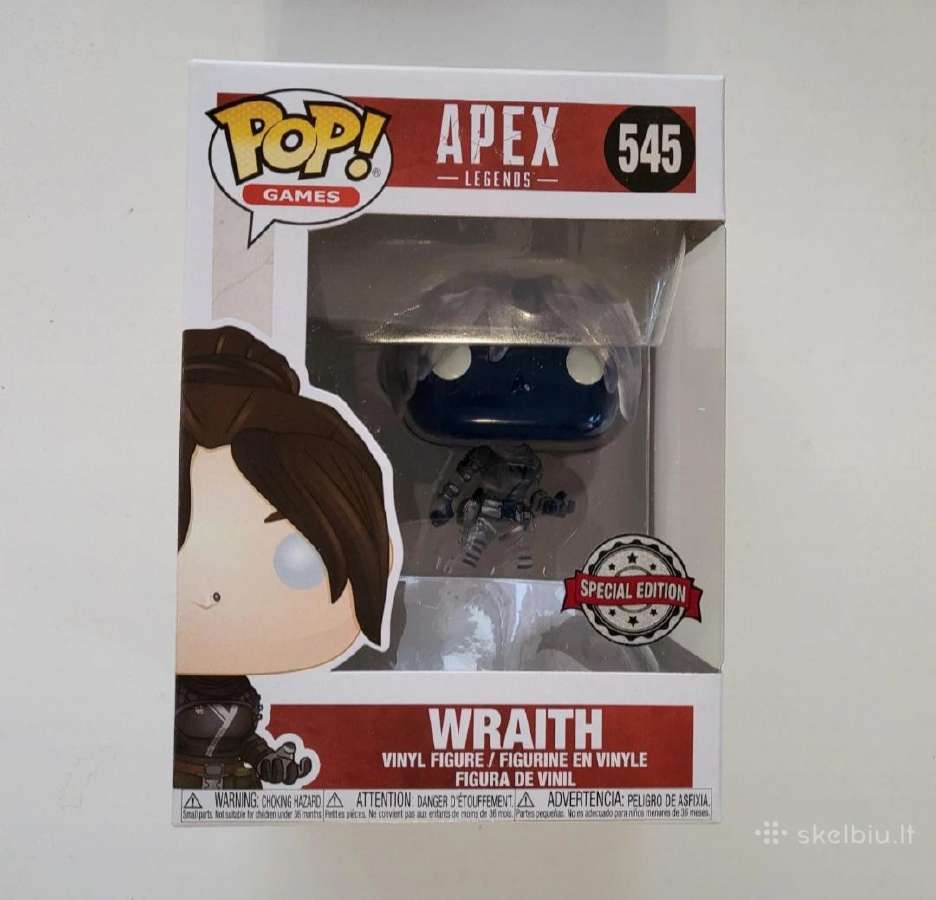 Funko pop Apex Legends Wraith Translucent 545 - Skelbiu.lt