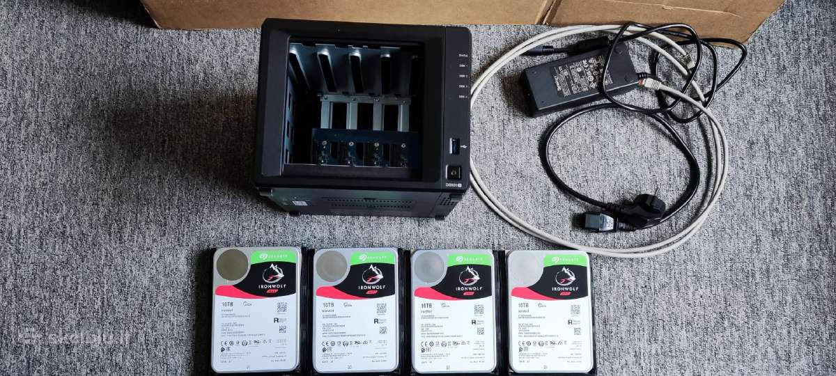 Synology Ds920+ 20gb RAM, 40tb Seagate Ironwolf - Skelbiu.lt