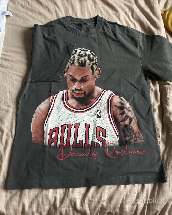 Pilkšva Dennis Rodman maikė - Skelbiu.lt