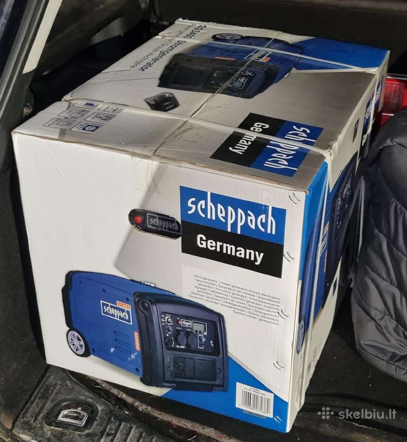 Generatorius Scheppach Sg3400i - Skelbiu.lt