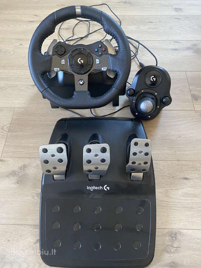 Logitech G920 + shifter - Skelbiu.lt