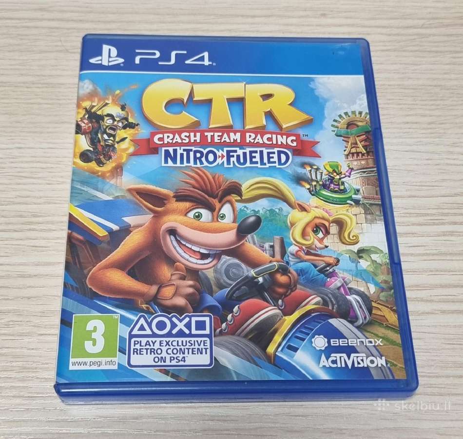 Ctr Crash Team Racing Ps4 - Skelbiu.lt