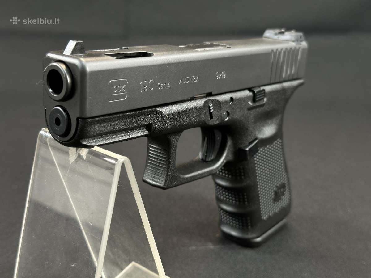 Pistoletas Glock 19c Gen 4, 9x19 - Skelbiu.lt