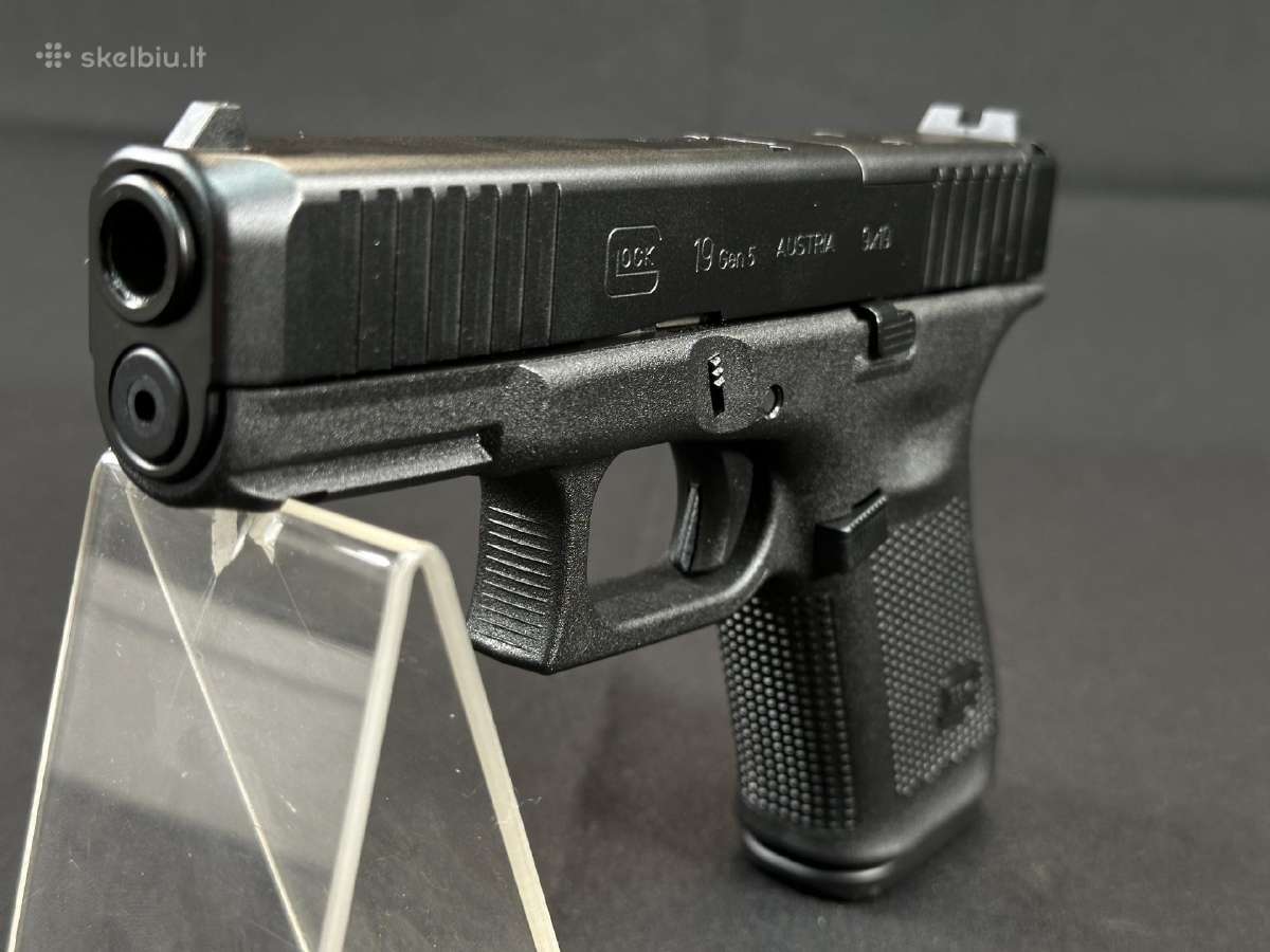 Pistoletas Glock 19 Gen5 Mos Fs, 9x19 - Skelbiu.lt