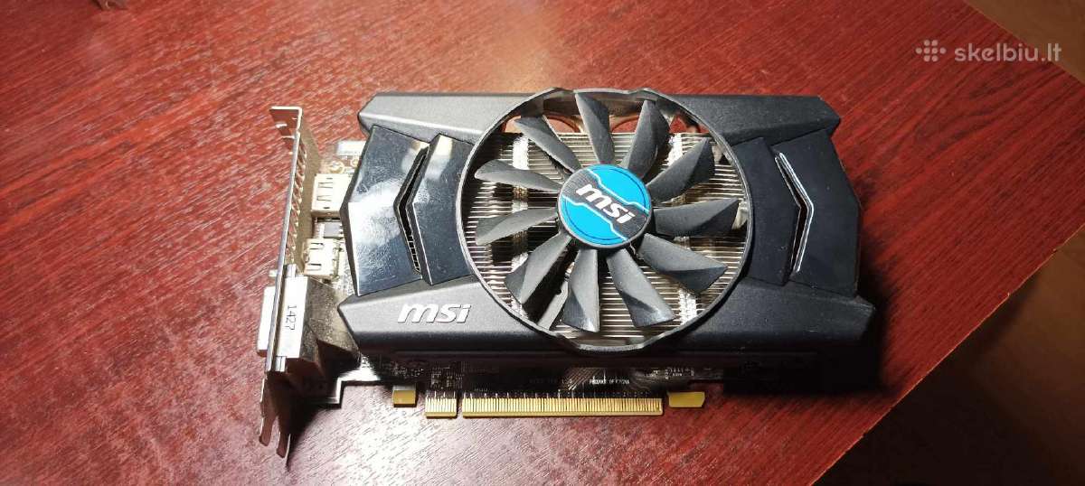 Msi R7 260x 2gb Oc Gpu - Skelbiu.lt