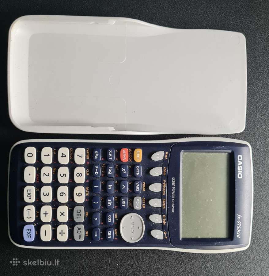 Kalkuliatorius Casio fx-9750gii - Skelbiu.lt