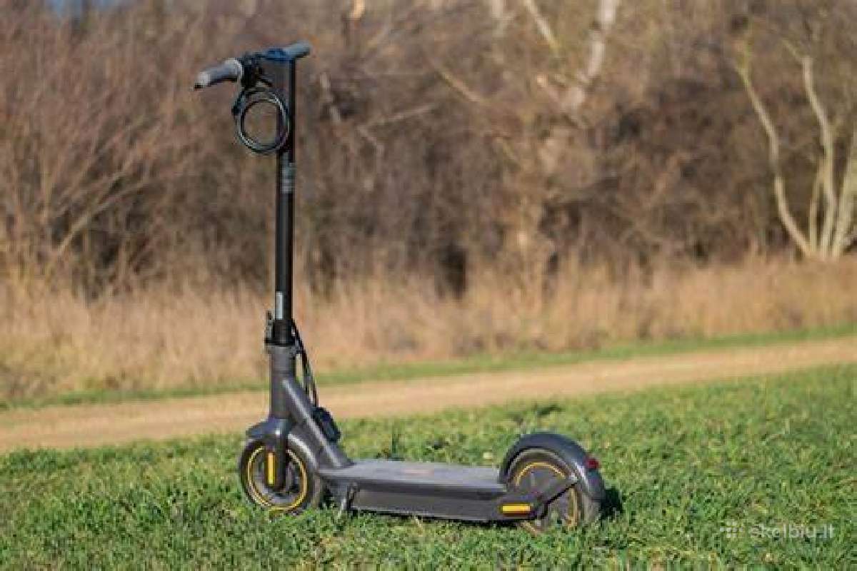 Ninebot G30 Max Labai geros būklės, mažai naudotas - Skelbiu.lt