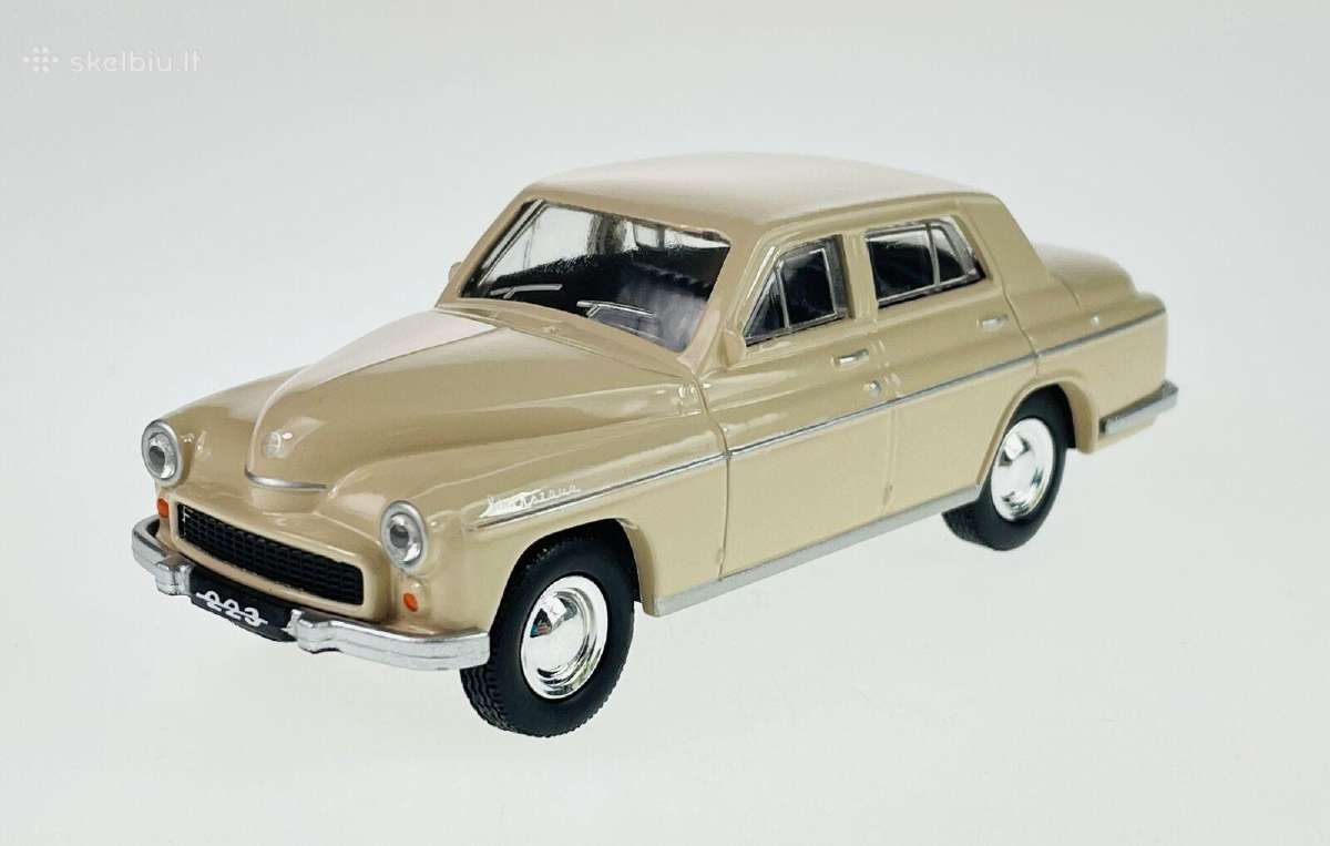 Warszawa 224 Modeliukas Car 1:43 Welly - Skelbiu.lt