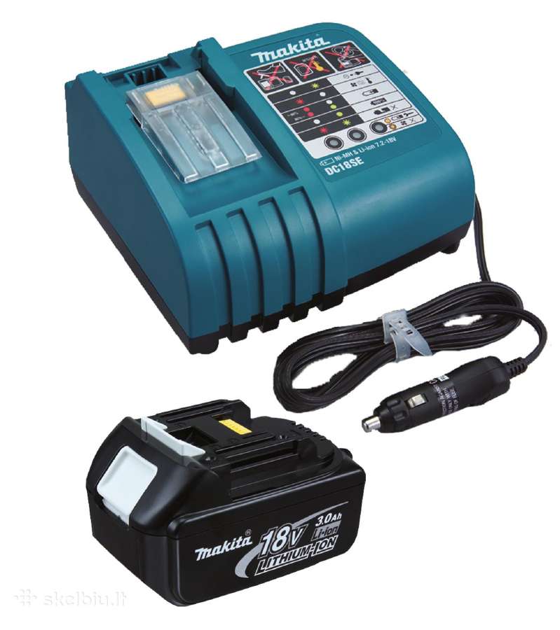 Makita pakrovėjas 12v su akumuliatoriumi - Skelbiu.lt