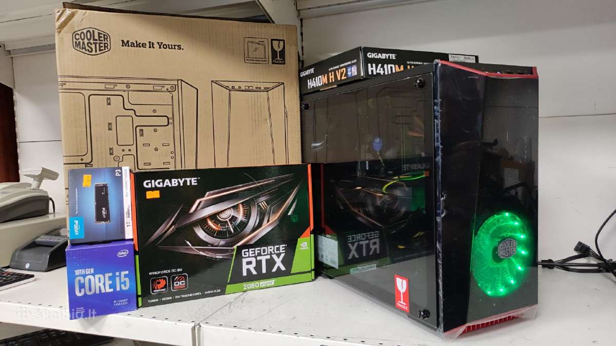 Gaming i5-10400f Rtx 2060 super 1t Nvme RAM 16gb - Skelbiu.lt