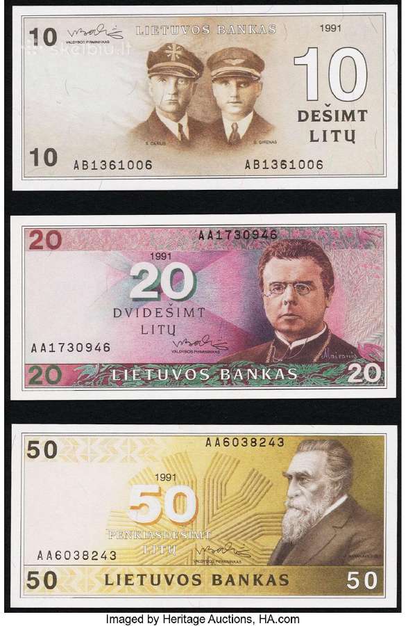 Brangiai Perku Lietuvos Banknotus ir monetas - Skelbiu.lt
