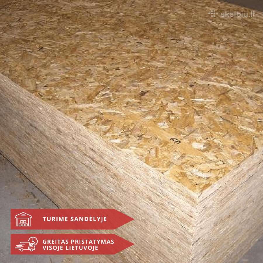 Osb Plokštės - turime sandėlyje - Skelbiu.lt