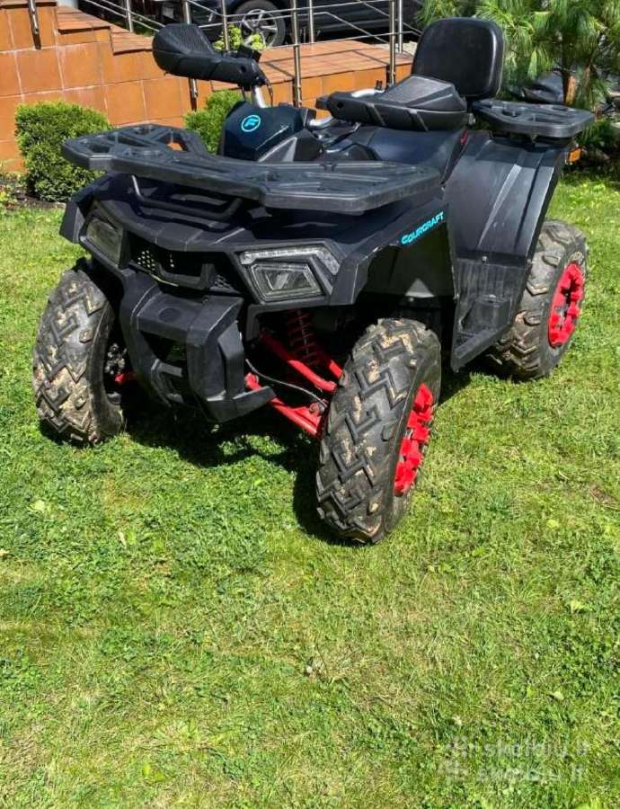 Keturratis motociklas, su registracija, Cf moto - Skelbiu.lt