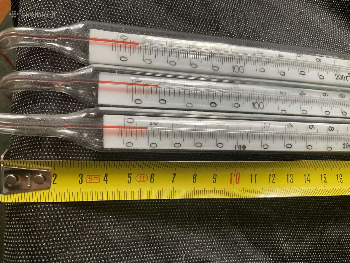 Termometrai spiritiniai nuo 0-200 - Skelbiu.lt