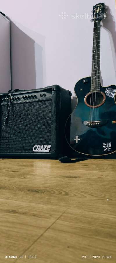 Yamaha Apx-4a + Crate GX-65 - Skelbiu.lt