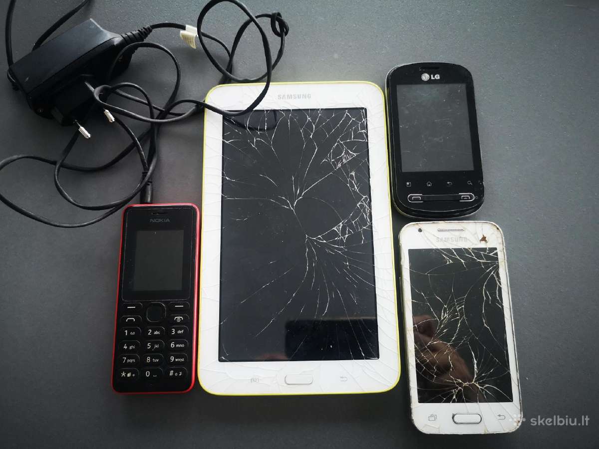 Seni telefonai, planšetė - Skelbiu.lt