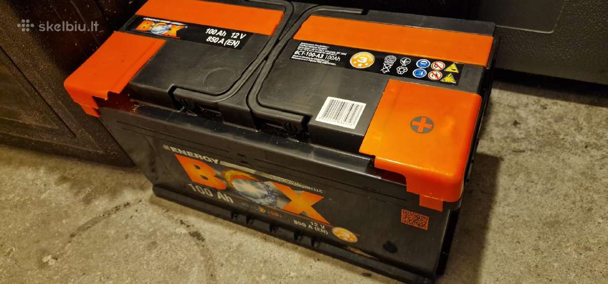 Akumuliatorius Box energy 100ah Naujas - Skelbiu.lt