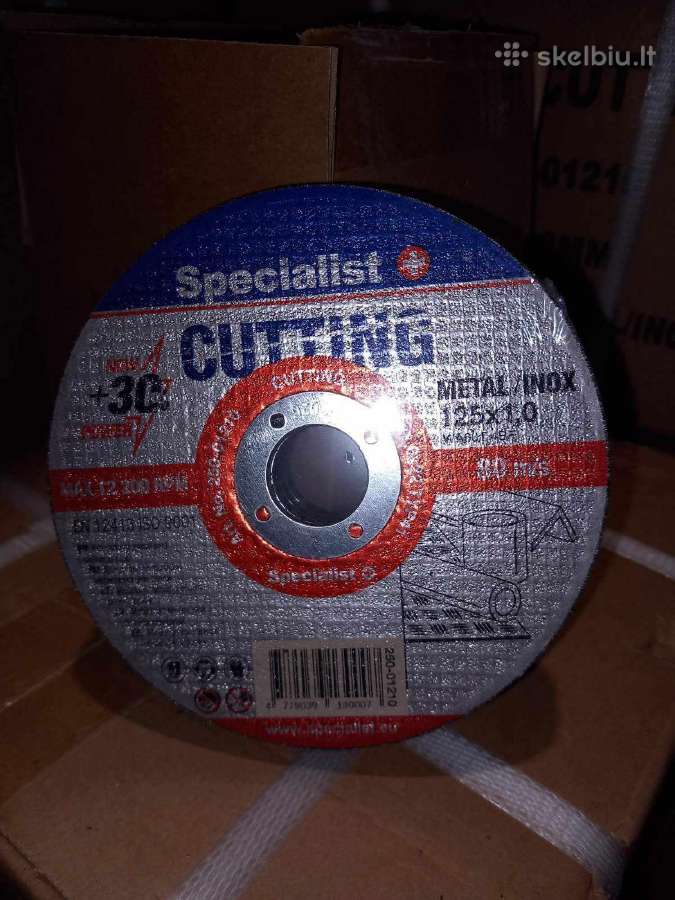 Nerūdijančio plieno, metalo pjovimo diskai - Skelbiu.lt