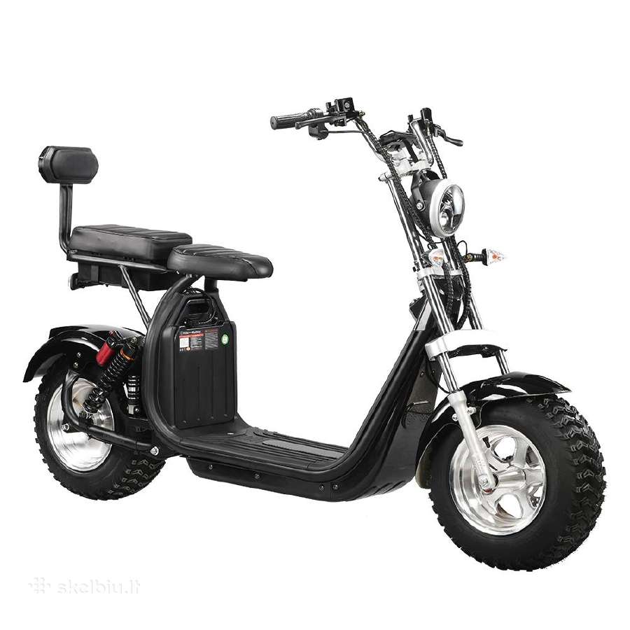 Citycoco elektrinis cioperis su offroad padangomis - Skelbiu.lt