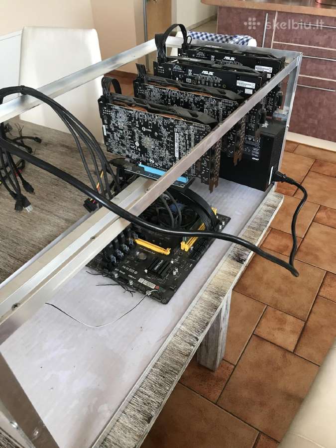 Mining rigas su 4x Rx 580 8gb - Skelbiu.lt