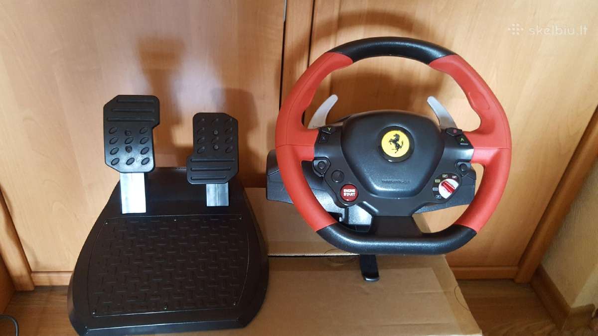 Xbox One / Series S/x vairas Thrustmaster Ferrari - Skelbiu.lt