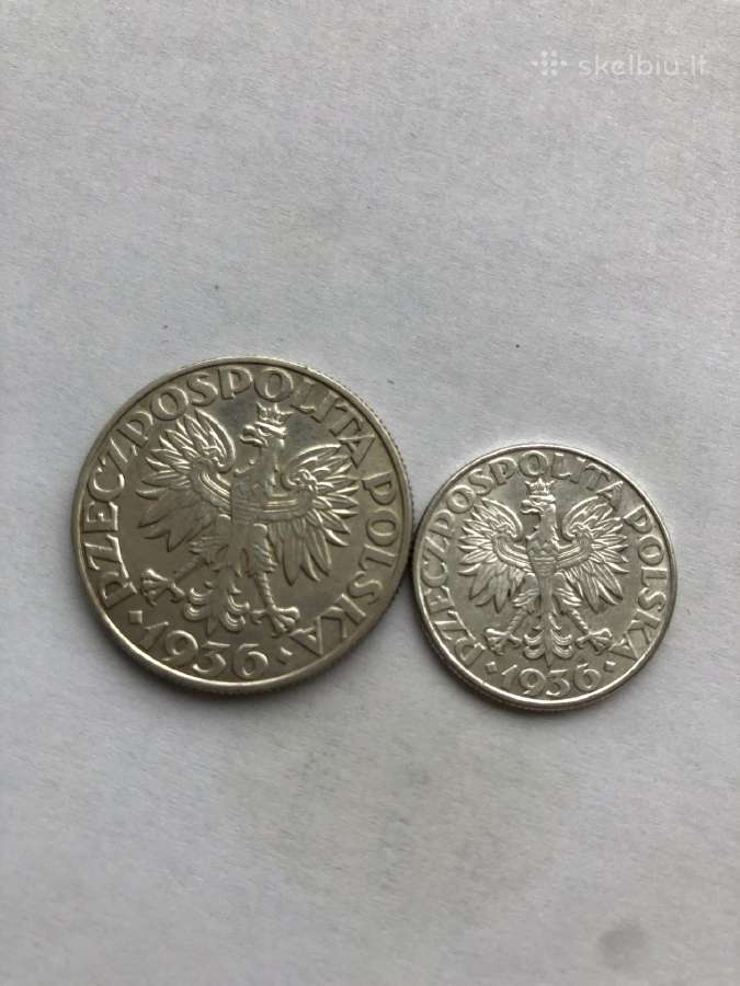 Lenkijos sidabro monetos - Skelbiu.lt