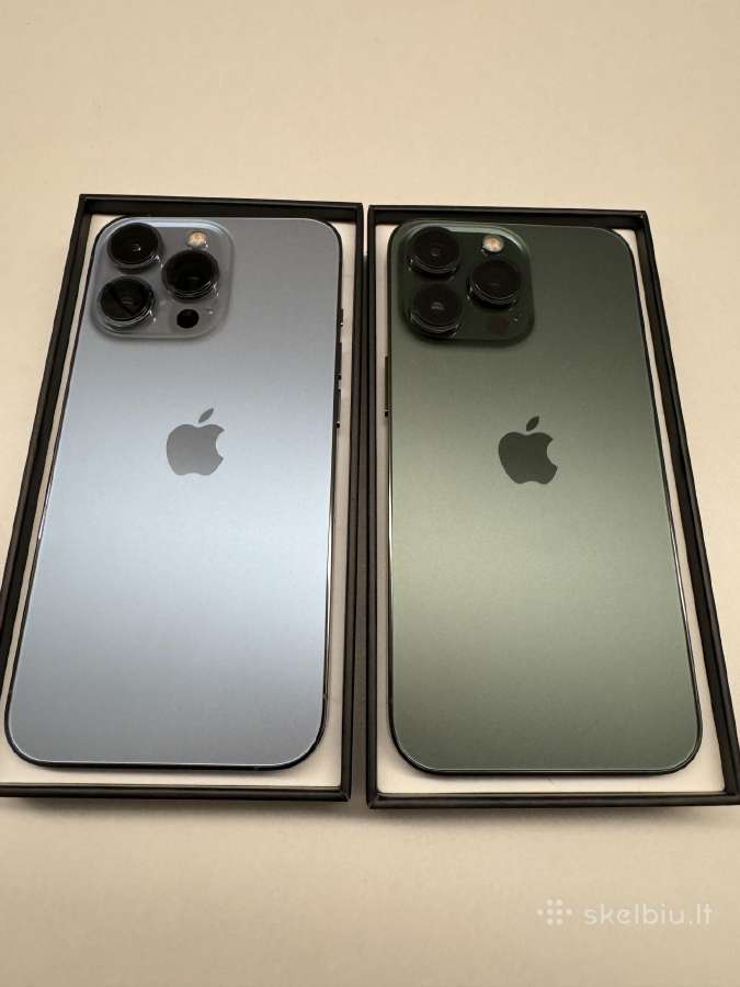 Apple iPhone 13pro 256gb siera blue ir green - Skelbiu.lt