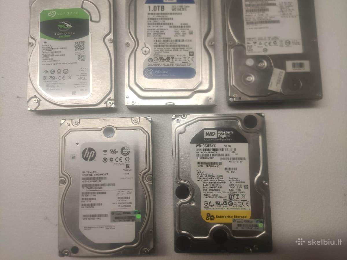 1tb HDD diskai - Skelbiu.lt