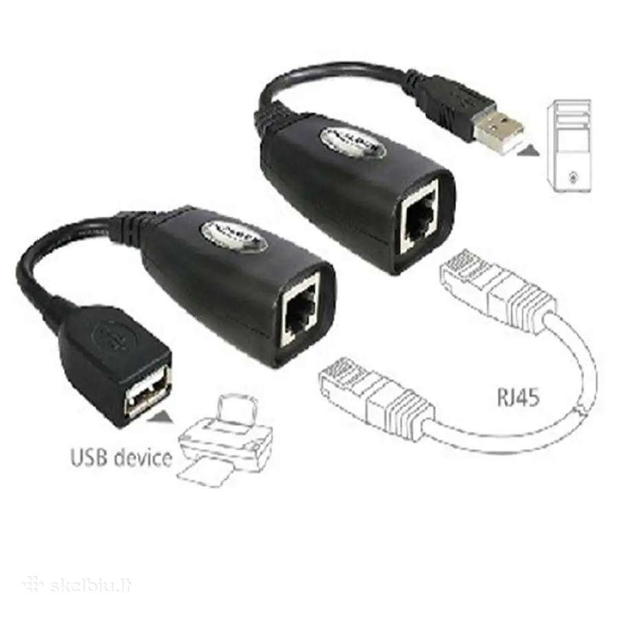 Usb to Rj45 Lan Extension Adapter - Skelbiu.lt