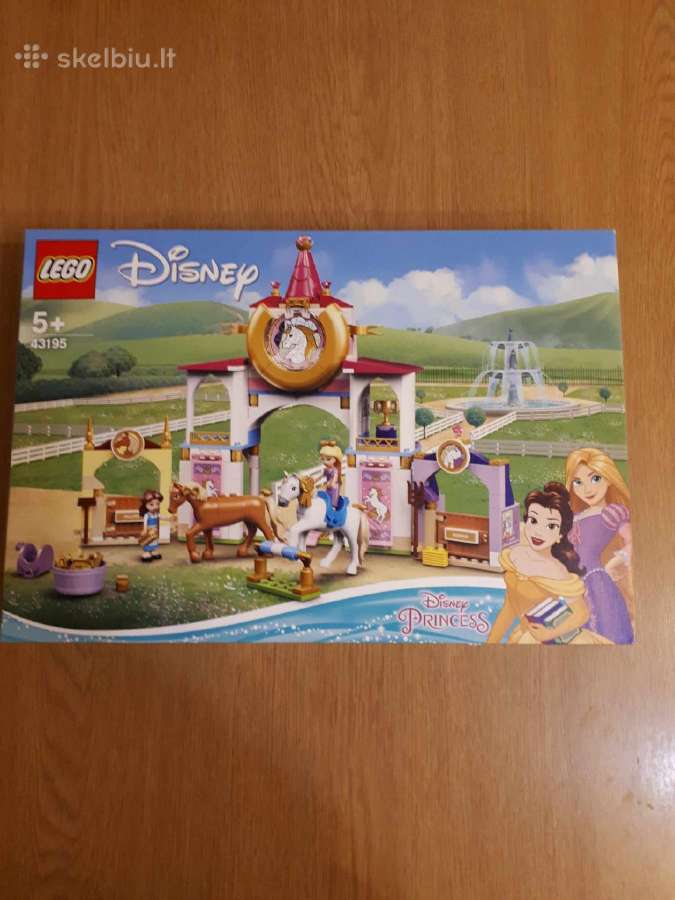 Lego 43195: Belle and Rapunzel's Royal Stables - Skelbiu.lt