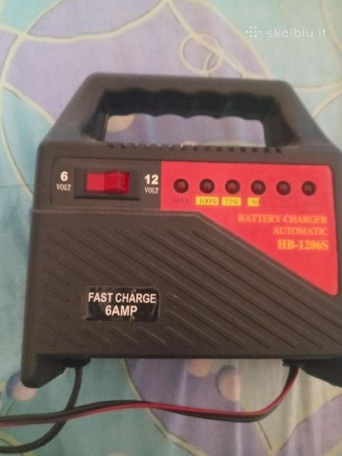 Akumuliatorių pakrovėjas - Skelbiu.lt