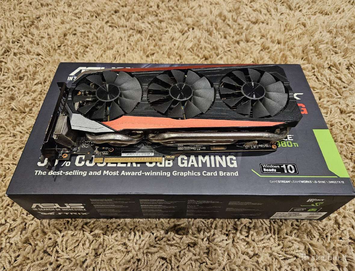 Asus Rog Strix 980ti - Skelbiu.lt