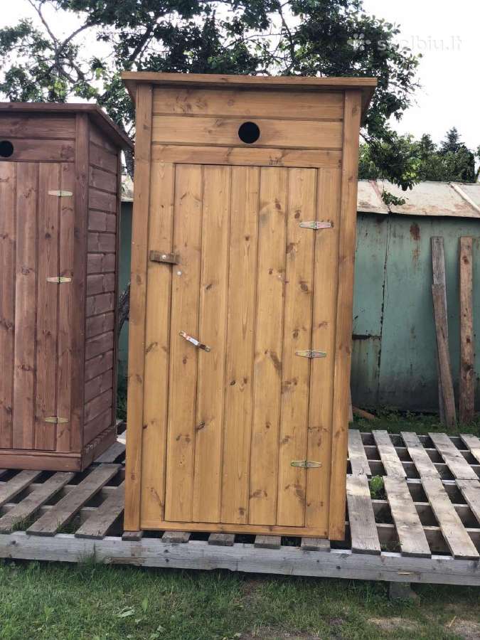 Medinis lauko tualetas - Skelbiu.lt